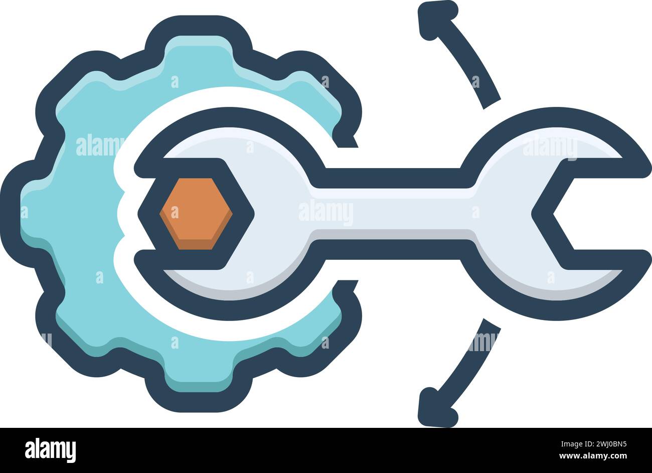 Icon for tight,screw Stock Vector Image & Art - Alamy