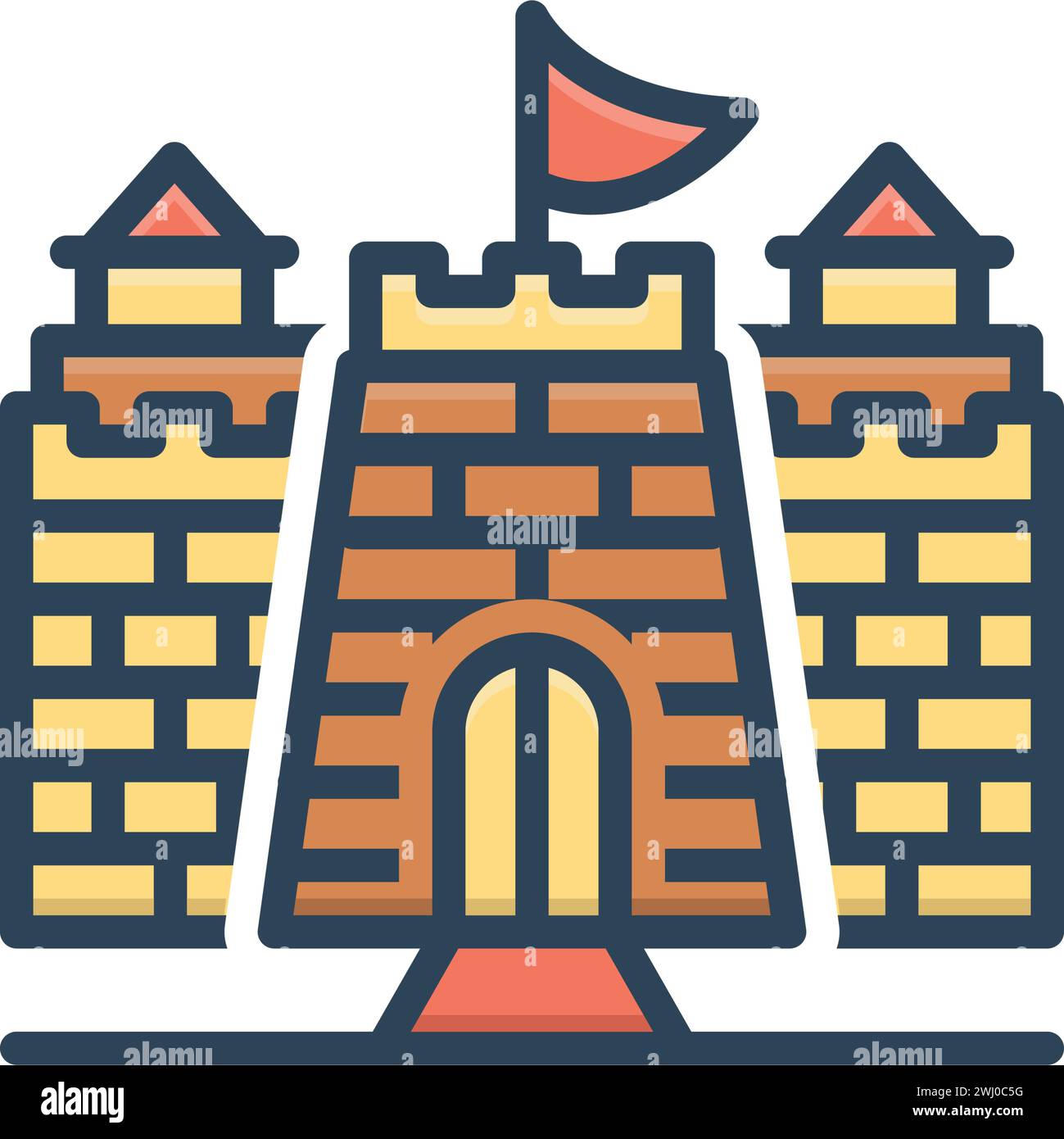 Province castle Stock Vector Images - Alamy