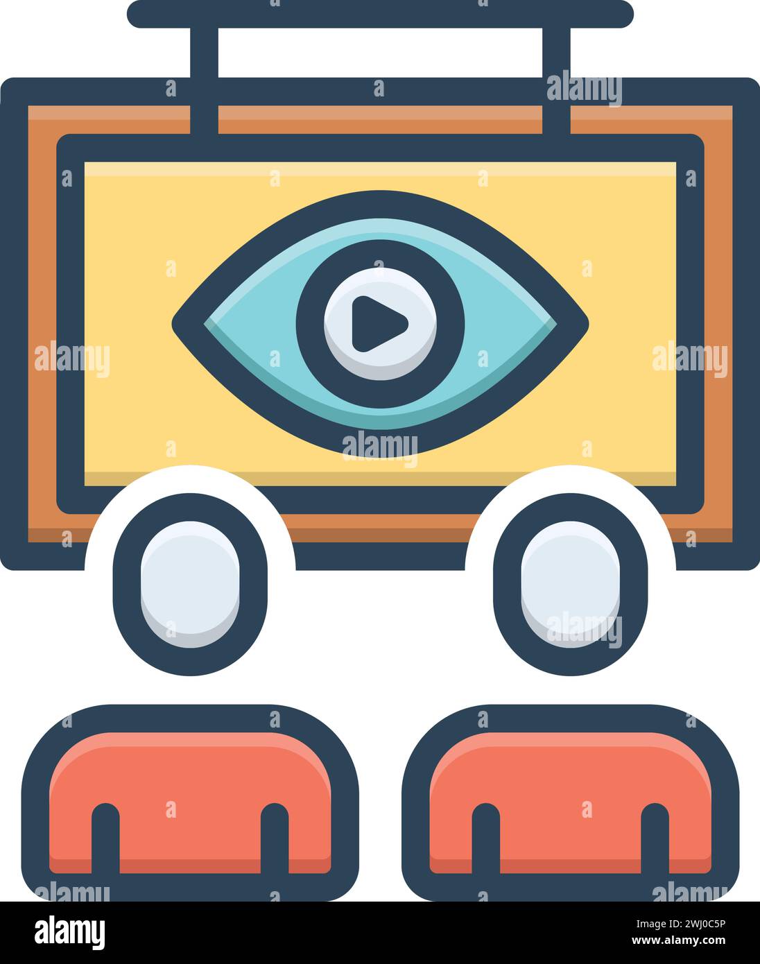 Icon for viewing,observation Stock Vector Image & Art - Alamy