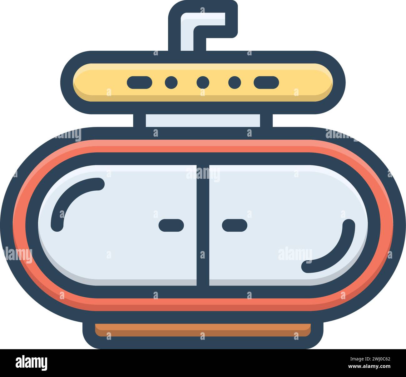 Decompression chamber Stock Vector Images - Alamy