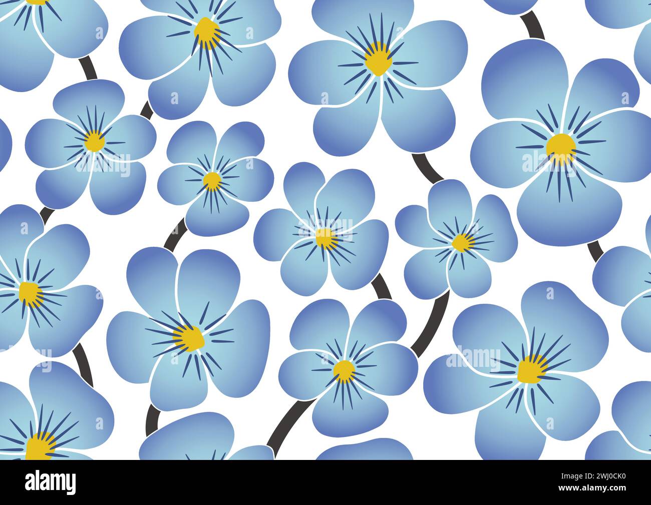 Wallpaper viola flower Stock Vector Images - Alamy