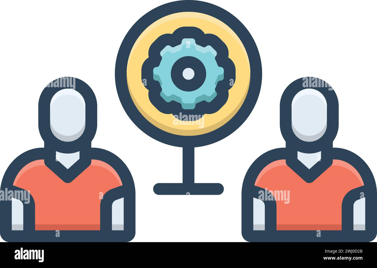 Collaborate Stock Vector Images - Alamy
