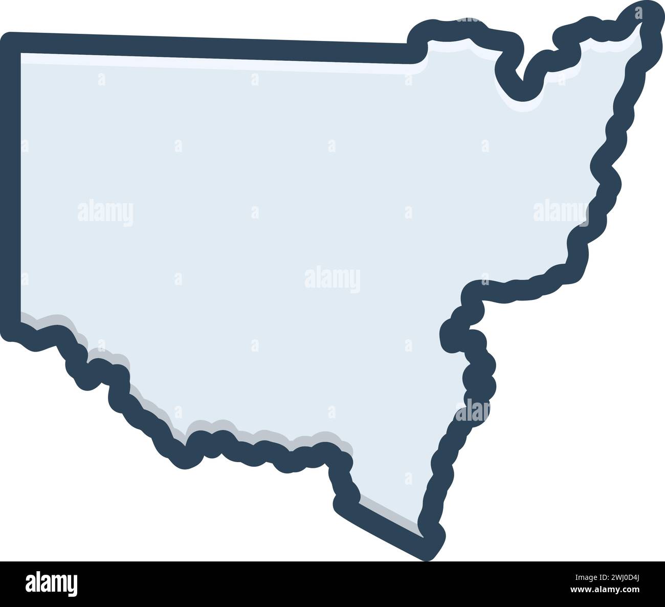 Nsw map Stock Vector Images - Alamy