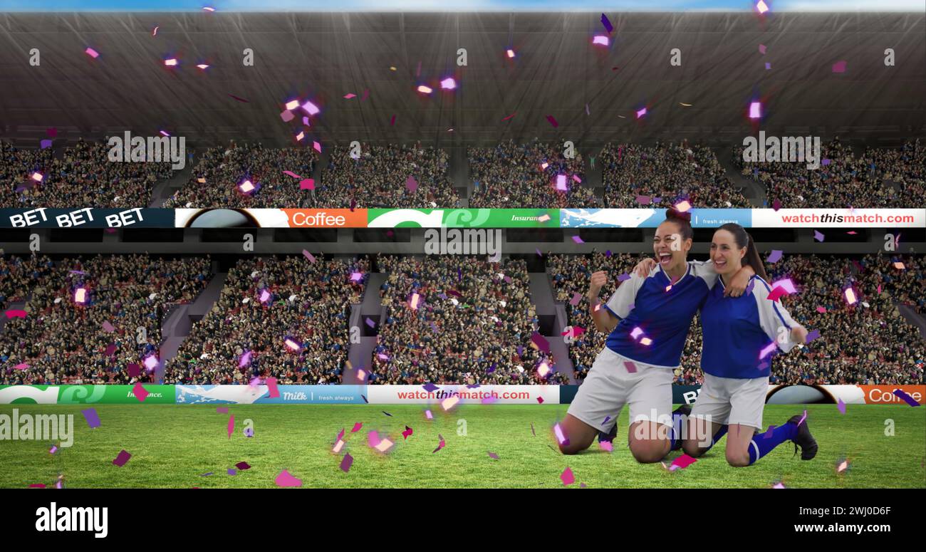 Soccer players female hi-res stock photography and images - Alamy