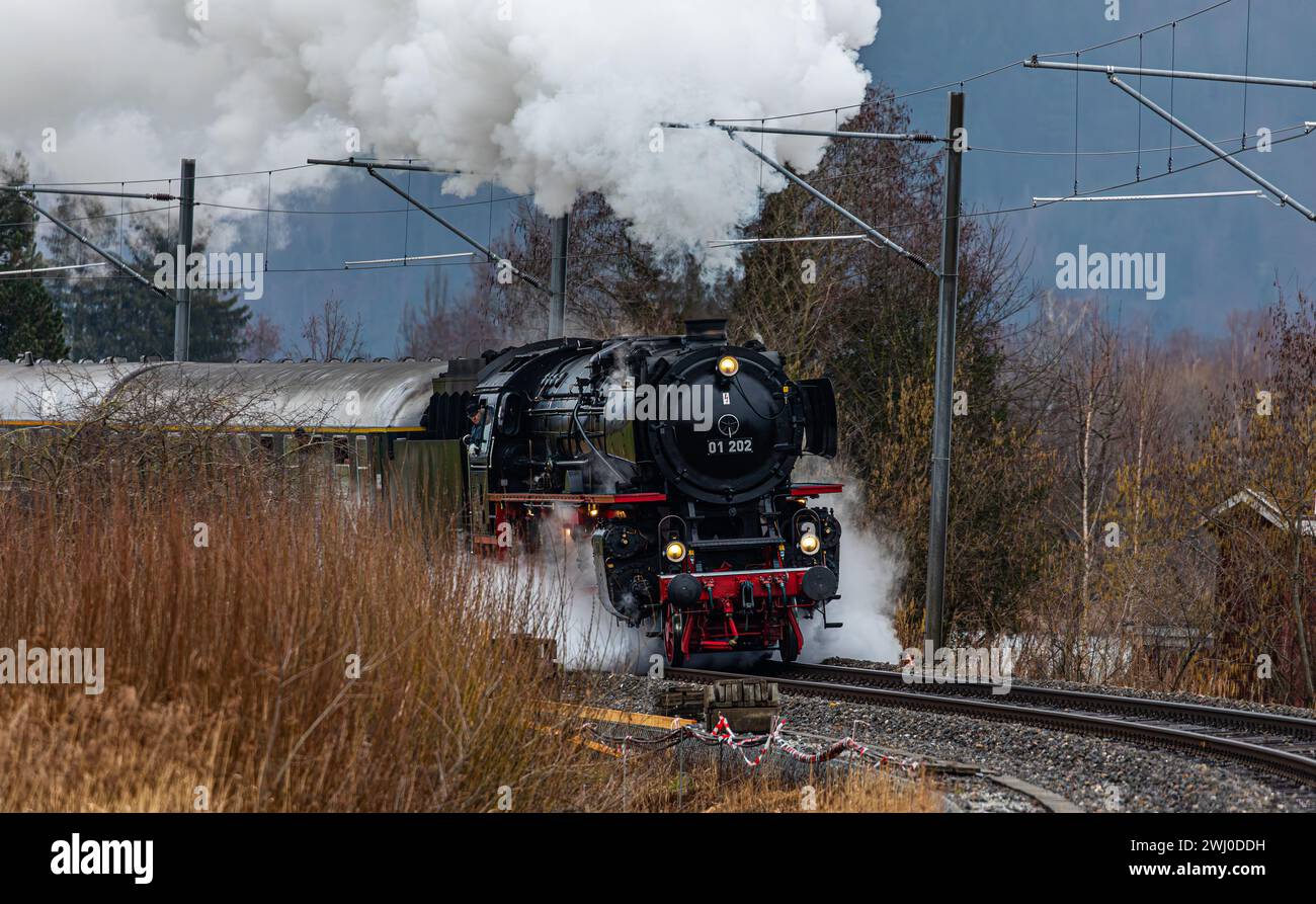 Entlang dem Obersee zwischen Schmerikon und Rapperswil-Jona ist die ...