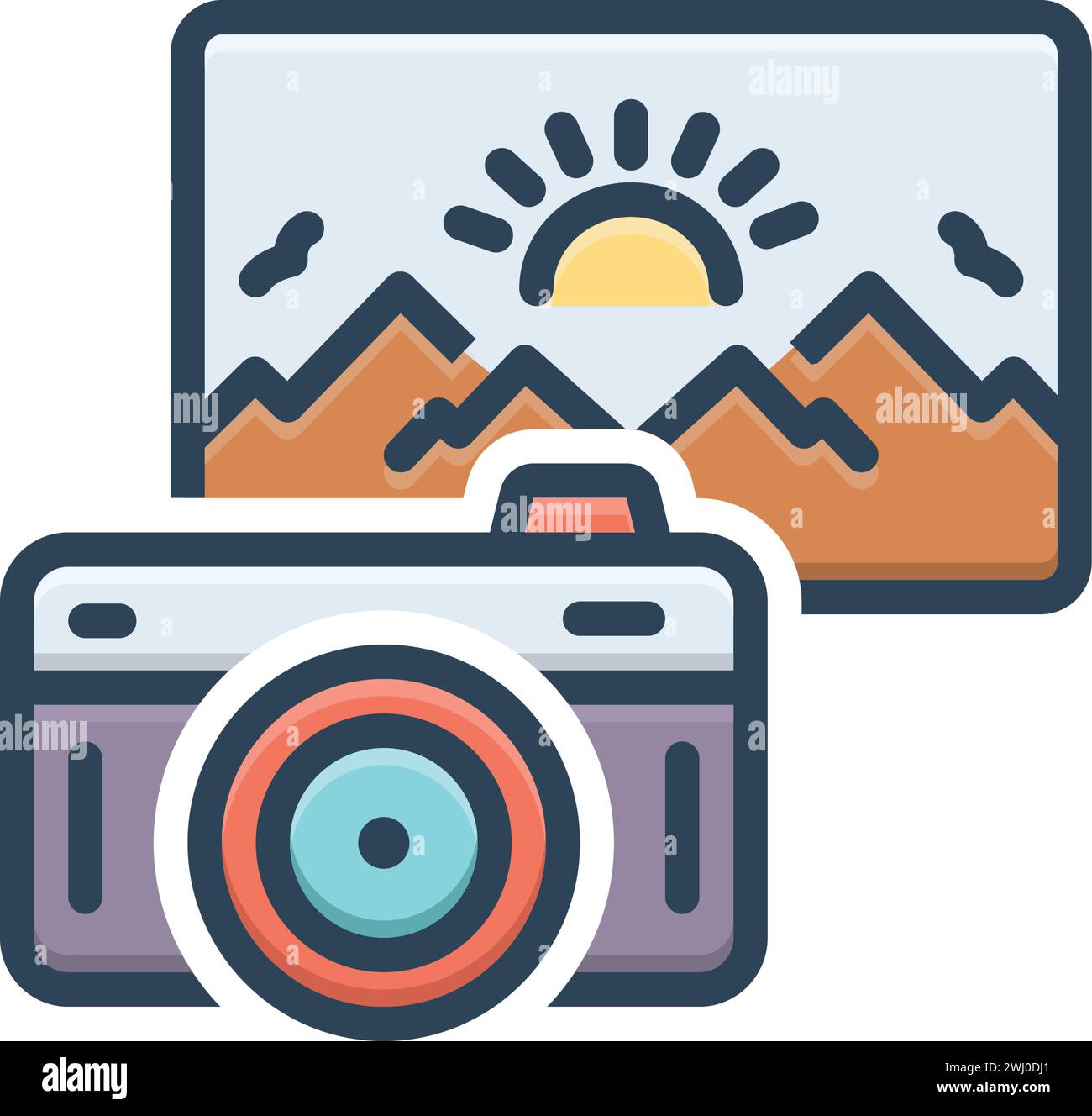 Icon for photographic,pictorial Stock Vector Image & Art - Alamy