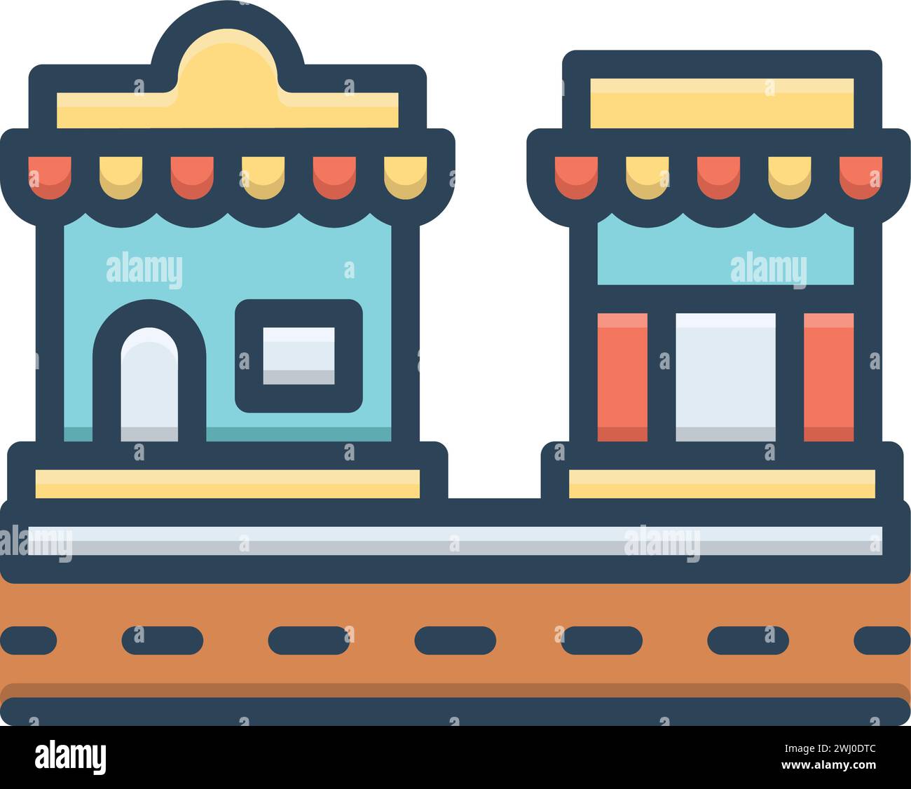 Outlets store Stock Vector Images - Alamy