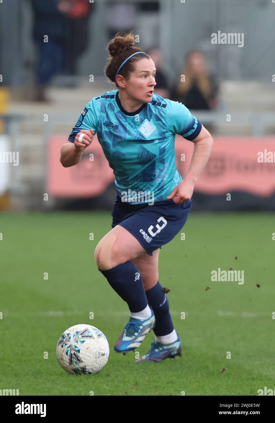 Emma Mukandi of London City Lionesses in action during The Women's FA ...