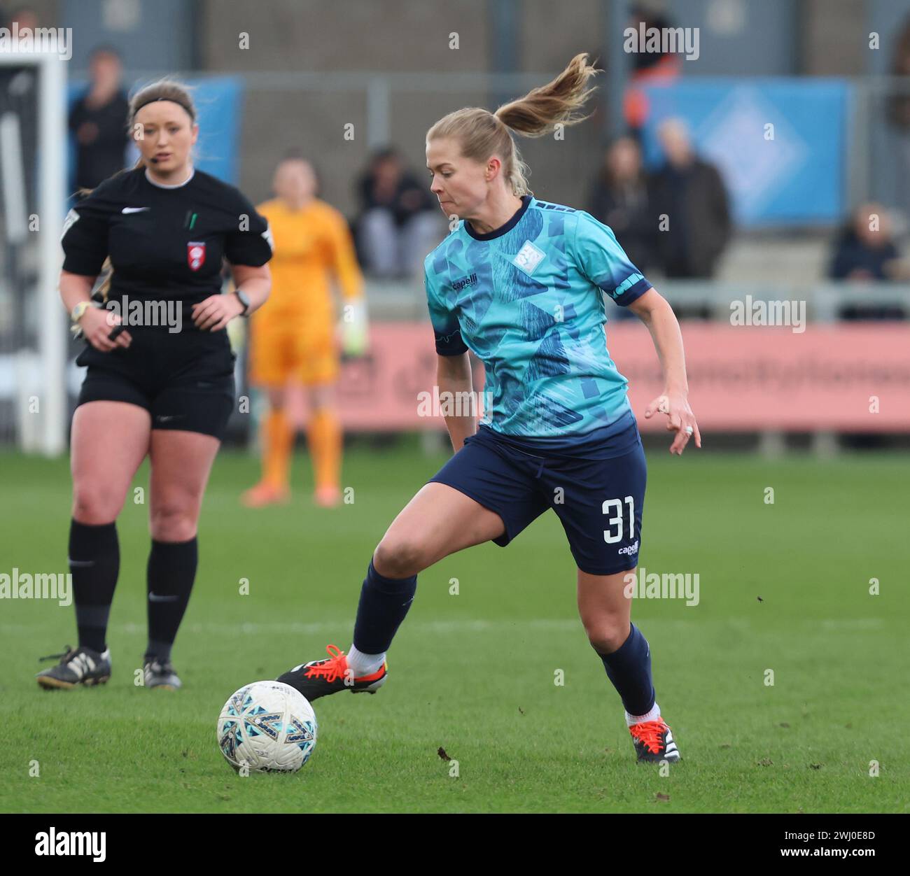 Rush Littlejohn of London City Lionesses in actionduring The Women's FA ...