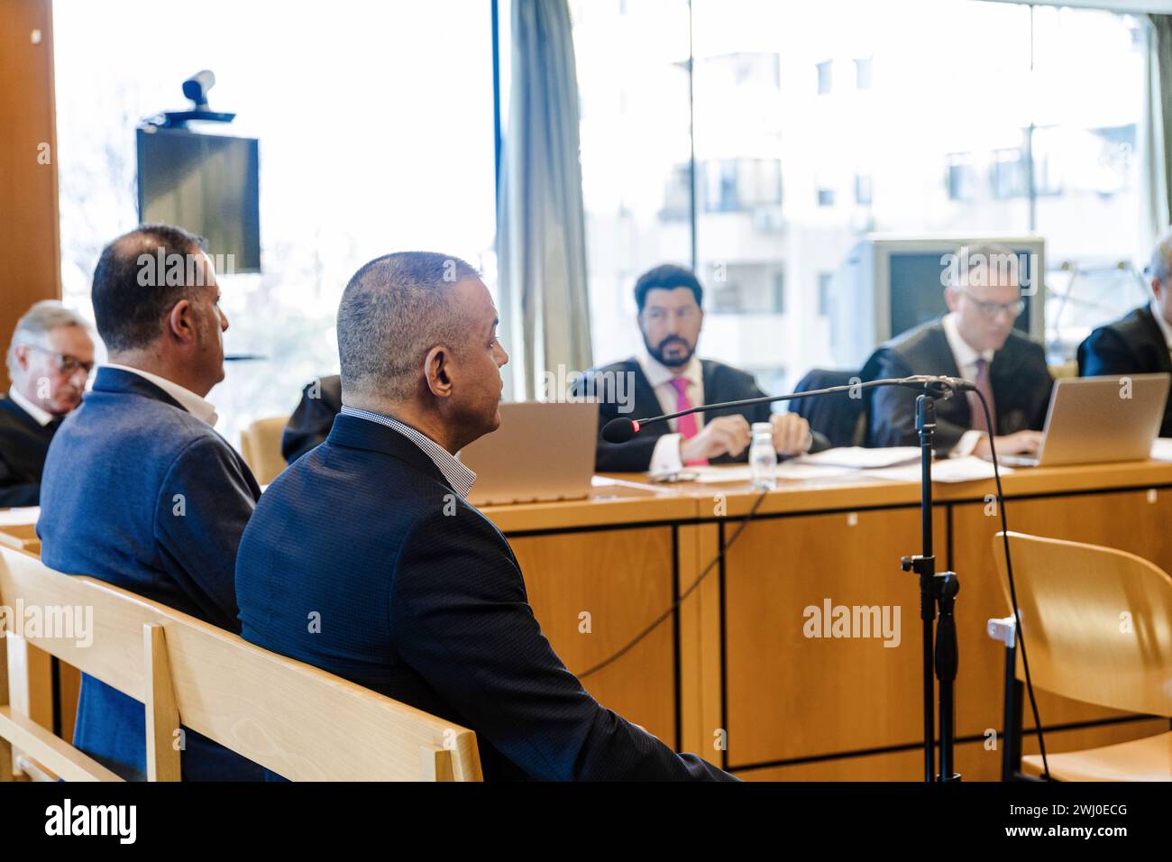 The main person convicted for the Madrid Arena, Miguel Ángel Flores (1r ...