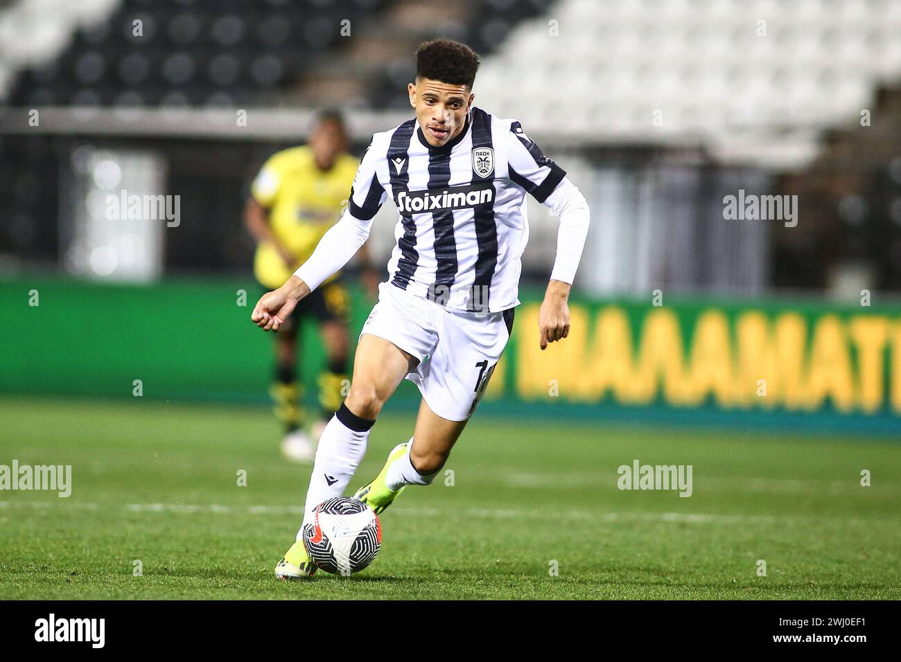 February 11, 2024: PAOK's Taison in action during a Greek superleague ...