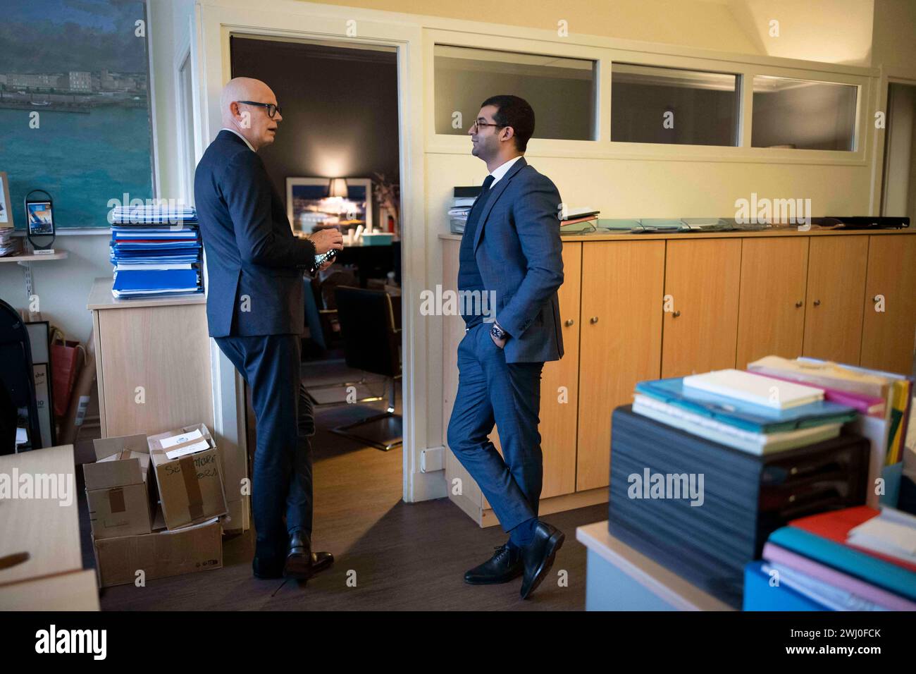 Le Havre, France. 08th Feb, 2024. French mayor of Le Havre and former ...