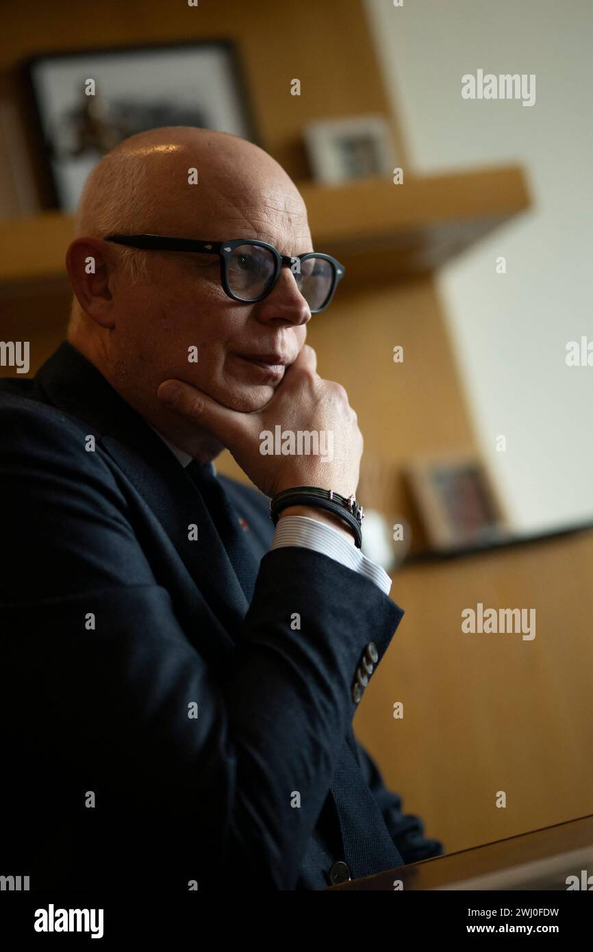 French mayor of Le Havre and former French Prime Minister, Edouard ...