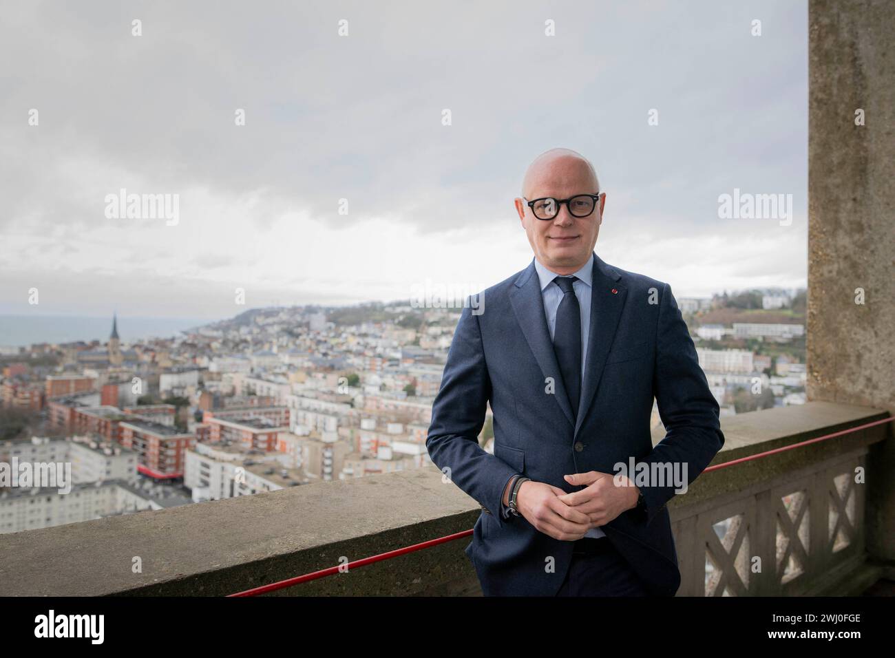 Le Havre, France. 08th Feb, 2024. French mayor of Le Havre and former ...