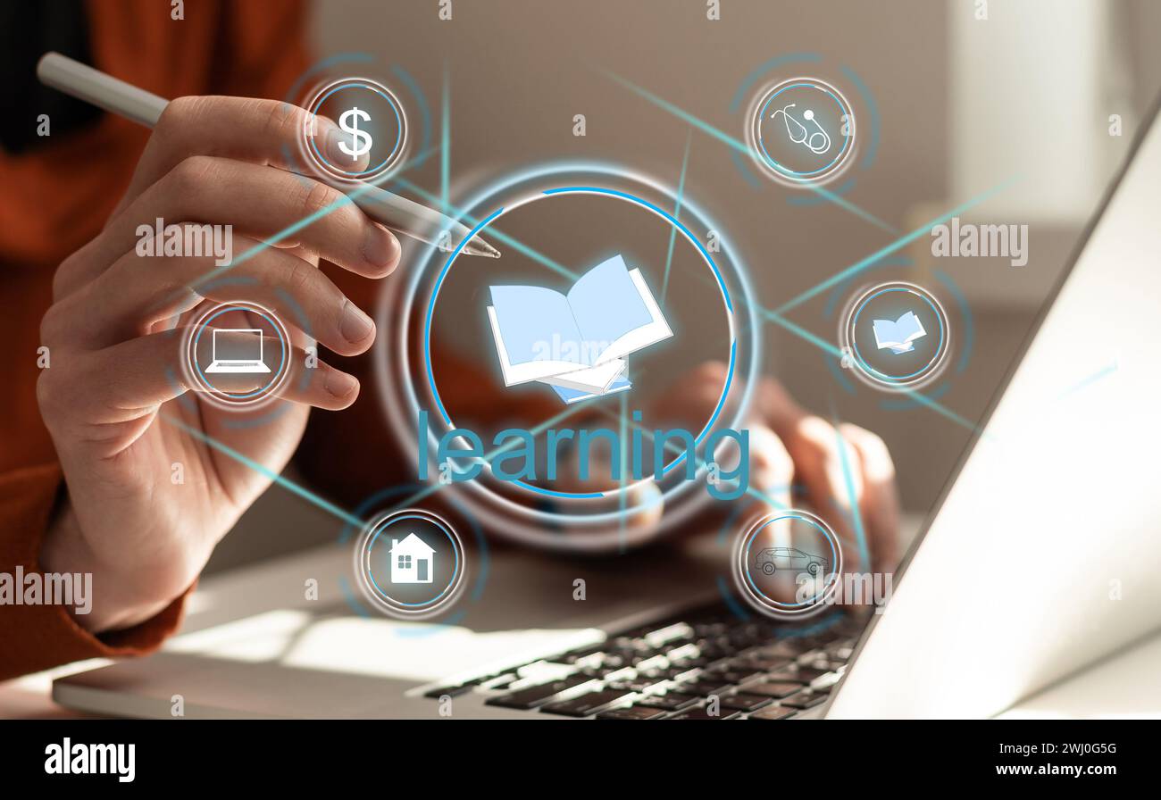 E-learning Online Education Training Webinar Seminar Personal ...