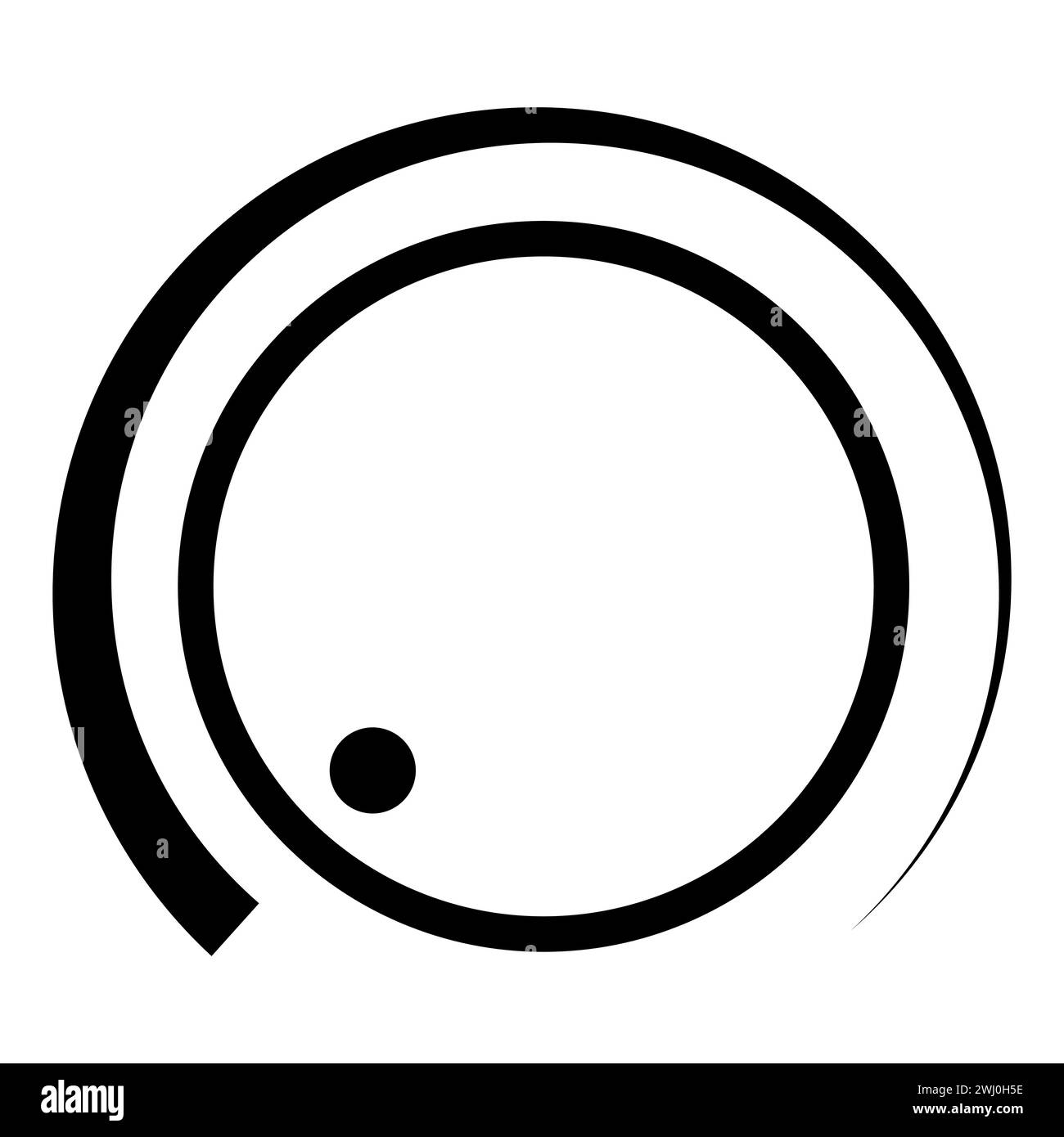 Icon round controller adjustment knob, thermostat volume control knob ...