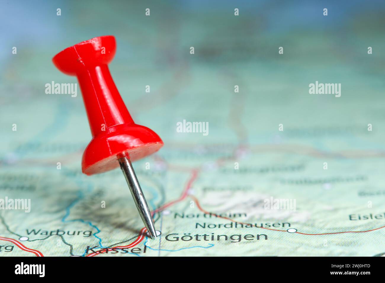 Gottingen map hi-res stock photography and images - Alamy