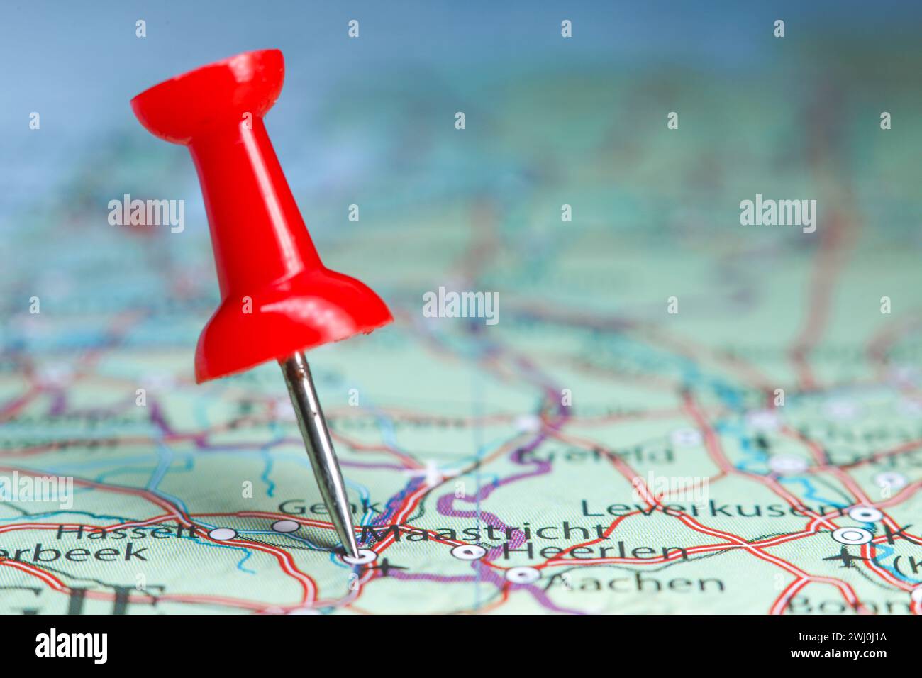 Maastricht map hi-res stock photography and images - Alamy