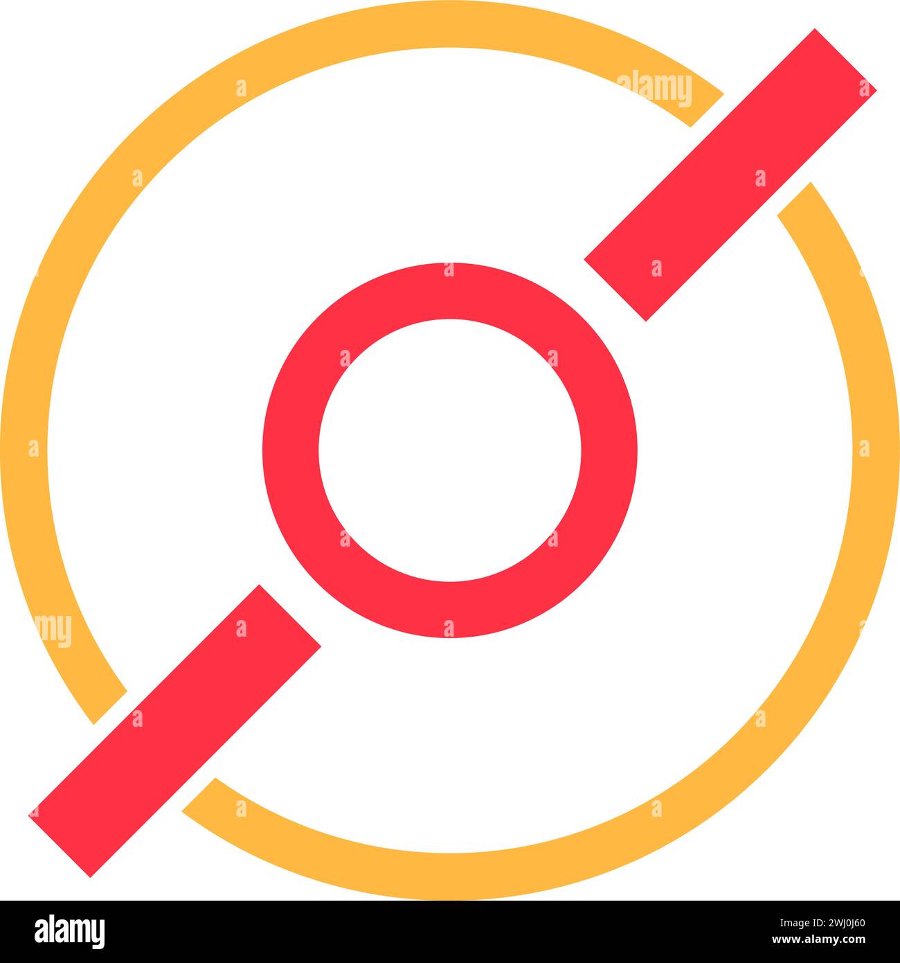 Switch Power icon. Definitive snap of analog switch, abstract techno ...