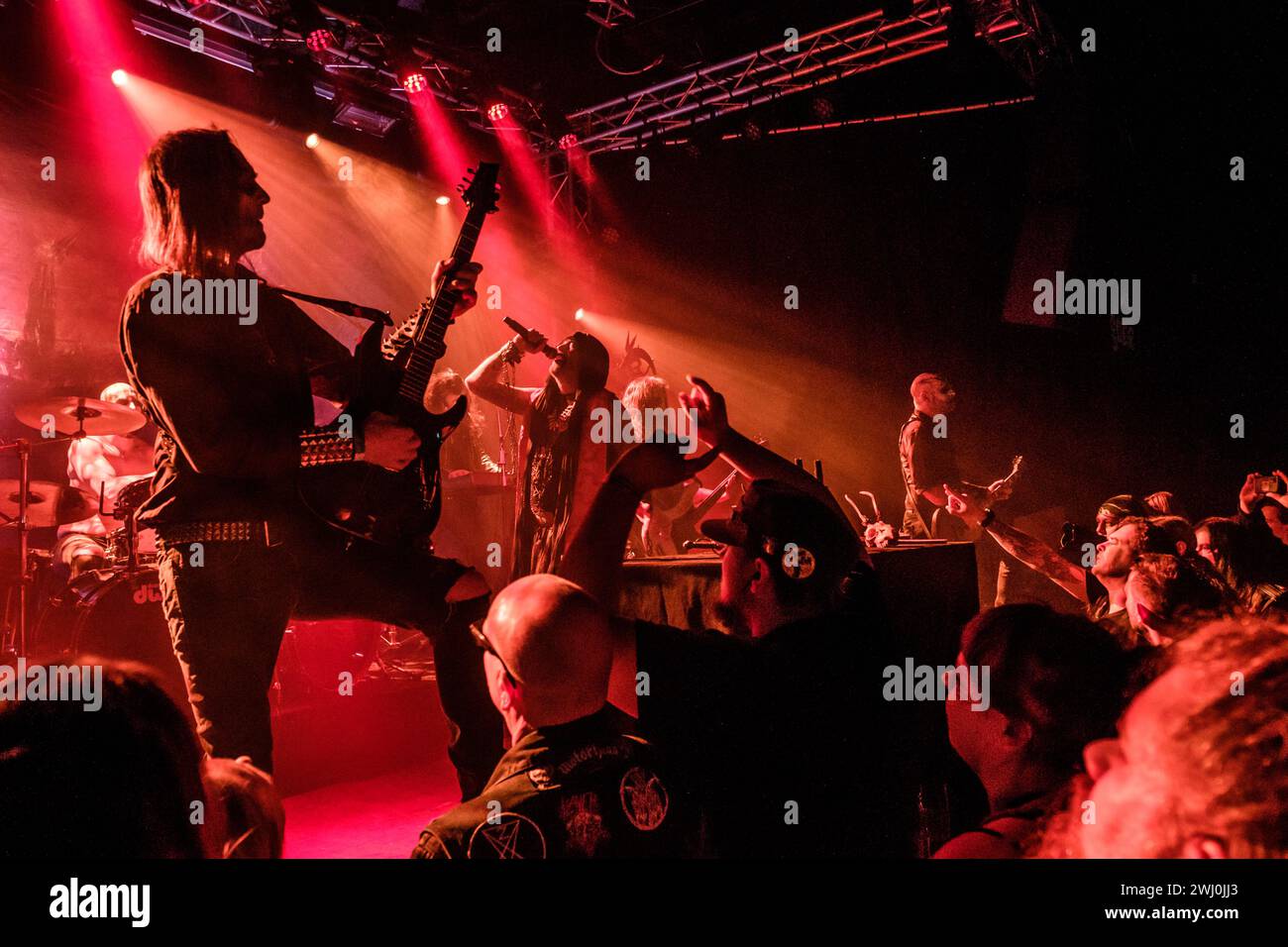 Roskilde, Denmark. 10th, February 2024. The French metal band Seth ...
