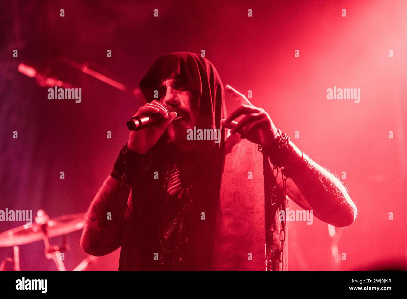 Roskilde, Denmark. 10th, February 2024. The French metal band Seth ...
