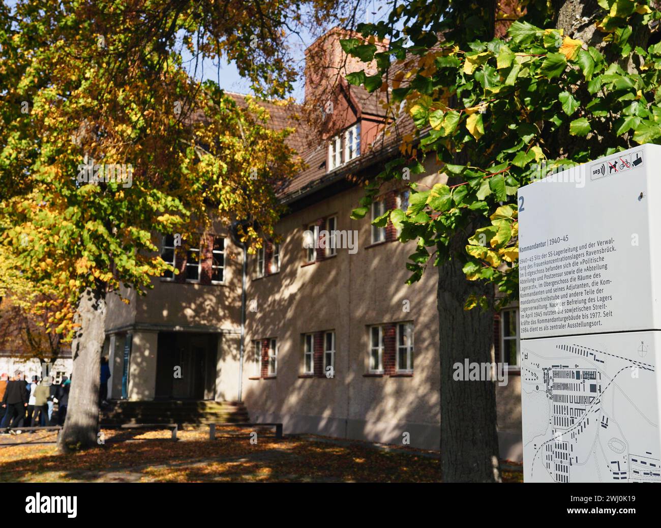 RavensbrÃ¼ck Concentration Camp Memorial Commandant's Office Stock ...