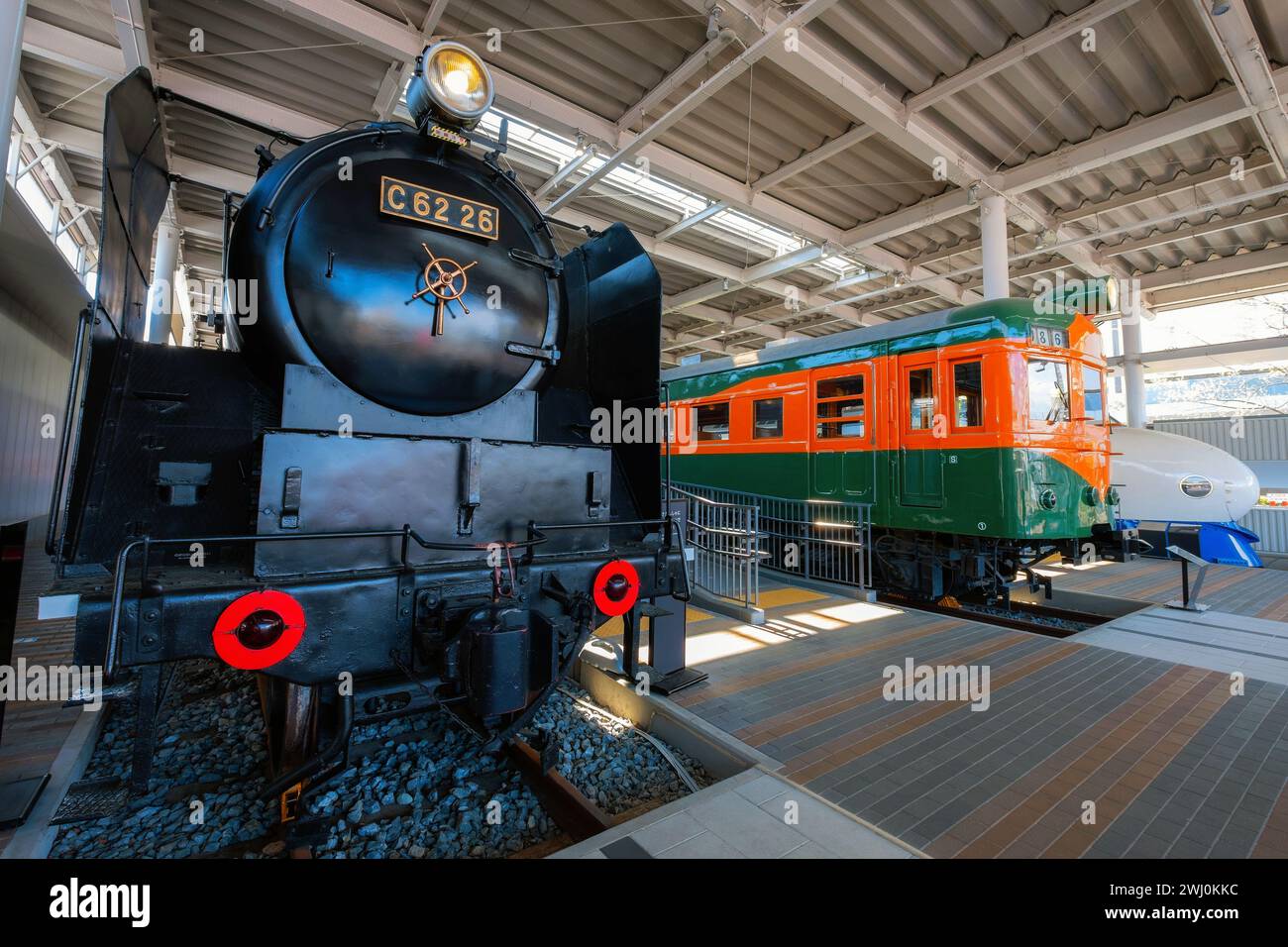Kyoto, Japan - April 8 2023: Kyoto Railway Museum opened in 2016 ...