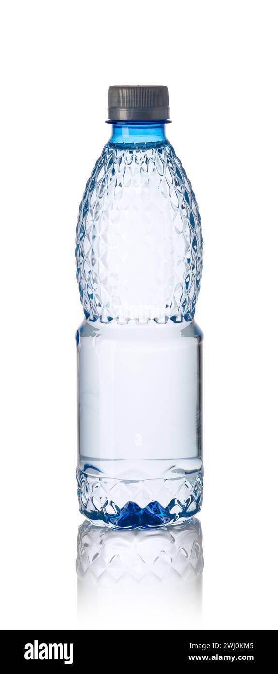 Transparent plastic bottle liquid Cut Out Stock Images & Pictures - Alamy
