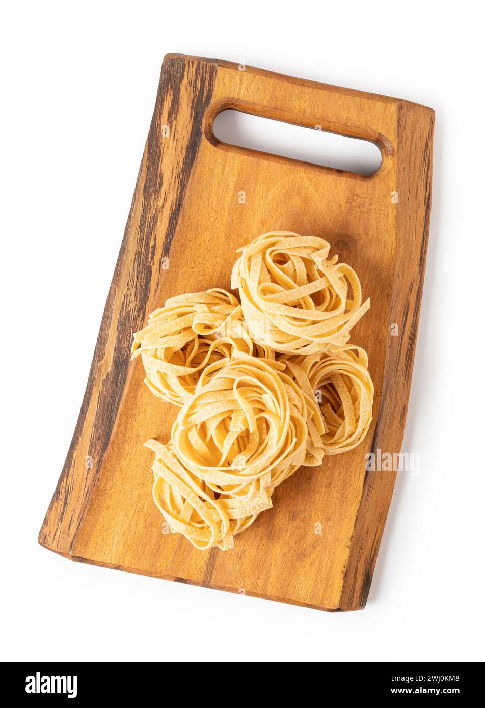 Tagliatelle homemade Cut Out Stock Images & Pictures - Alamy