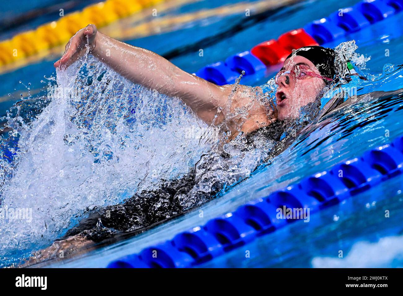 Doha, Qatar. 12th Feb, 2024. Francesca Pasquino of Italy competes in ...