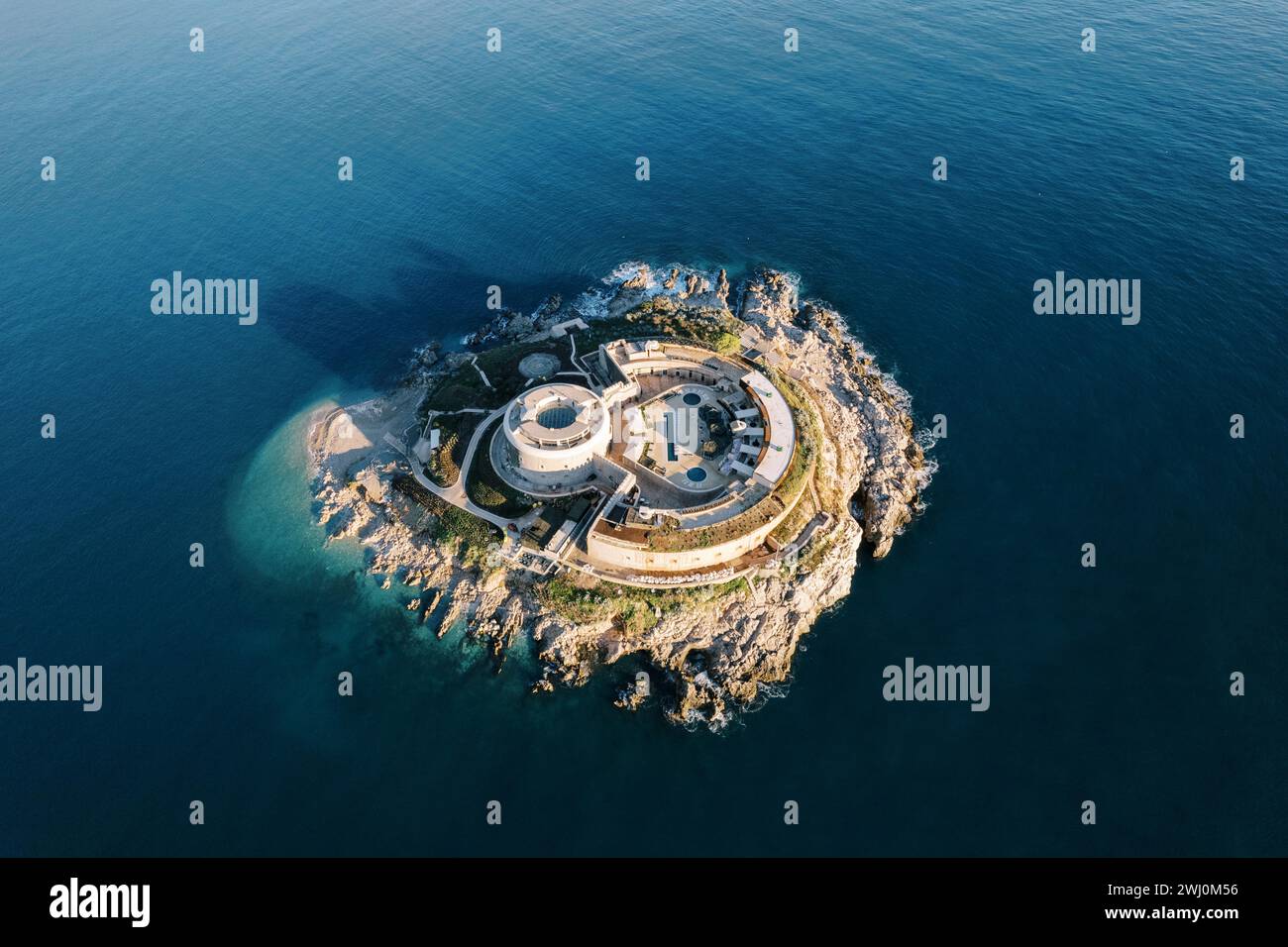 Mamula aerial hi-res stock photography and images - Alamy