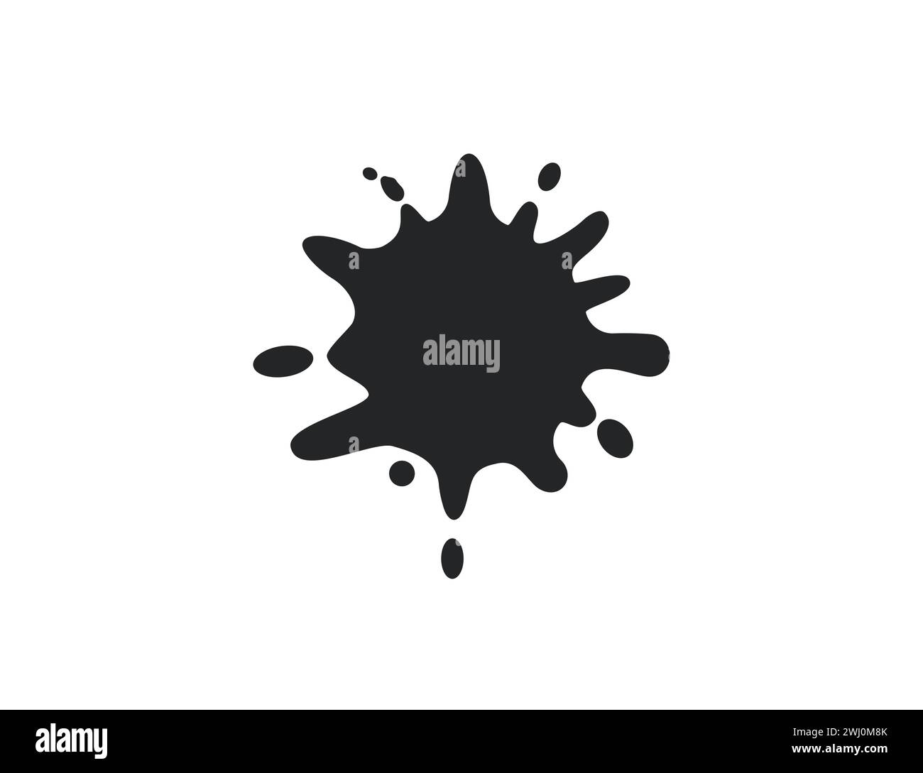 Stain, blot icon. Vector illustration Stock Vector Image & Art - Alamy