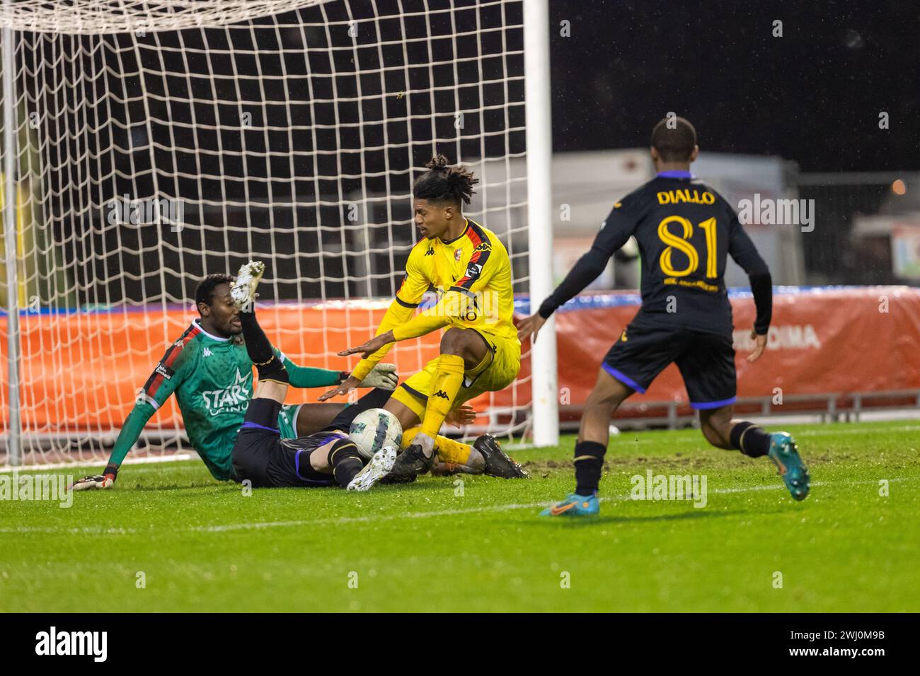 Brussels, Belgium. 10th Feb, 2024. TREMOULET Sandro defender of RFC ...