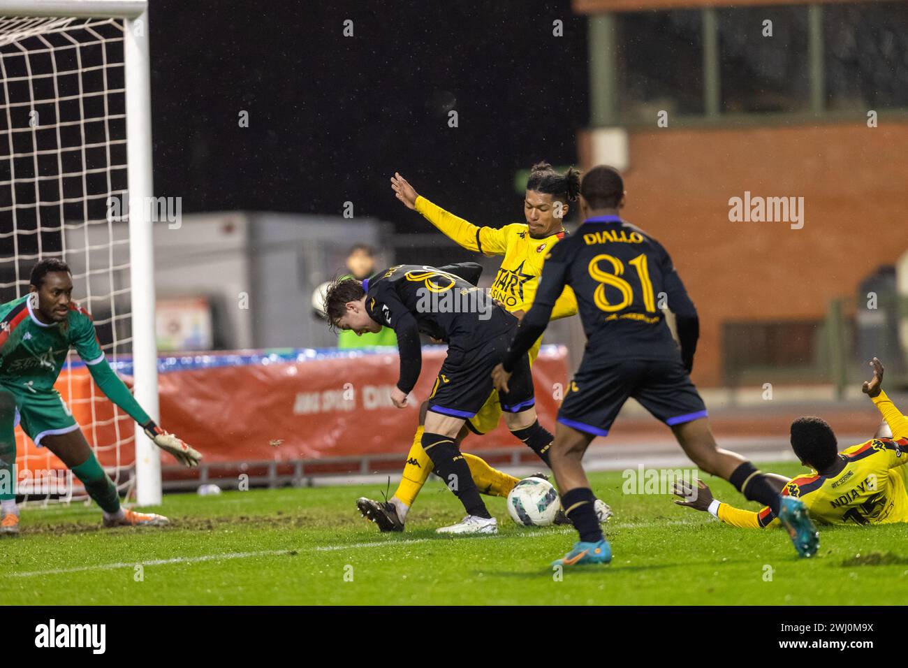 Brussels, Belgium. 10th Feb, 2024. TREMOULET Sandro defender of RFC ...