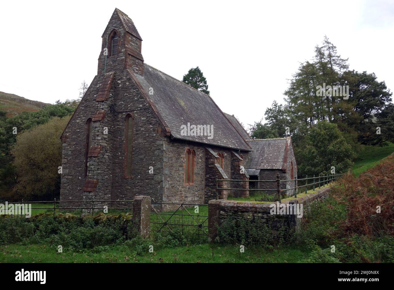 The Parish Church of St Peter in Martindale, Ullswater, Lake District ...