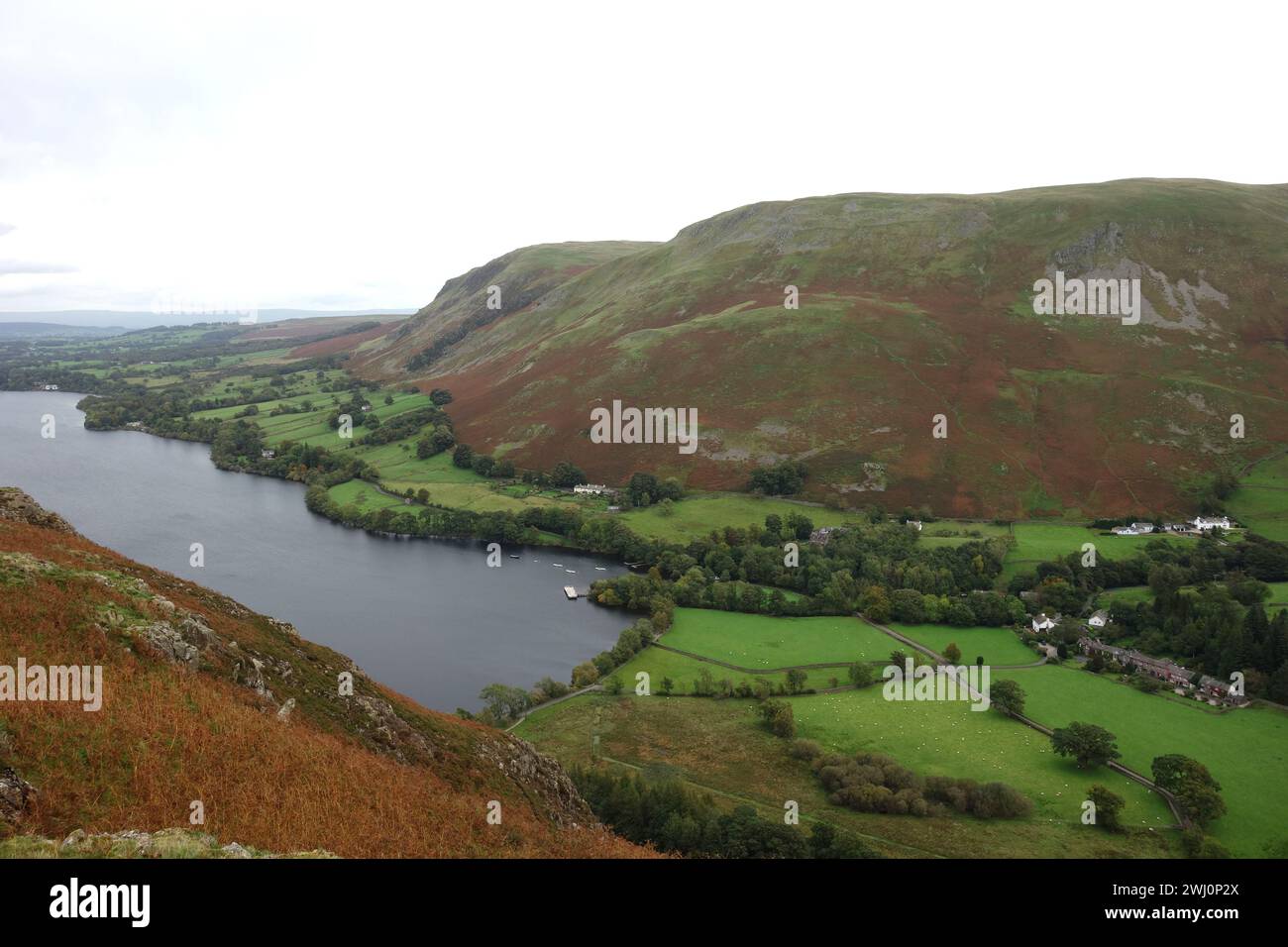 Howtown, Ullswater Lake and the Wainwrights Arthur's Pike & Bonscale ...