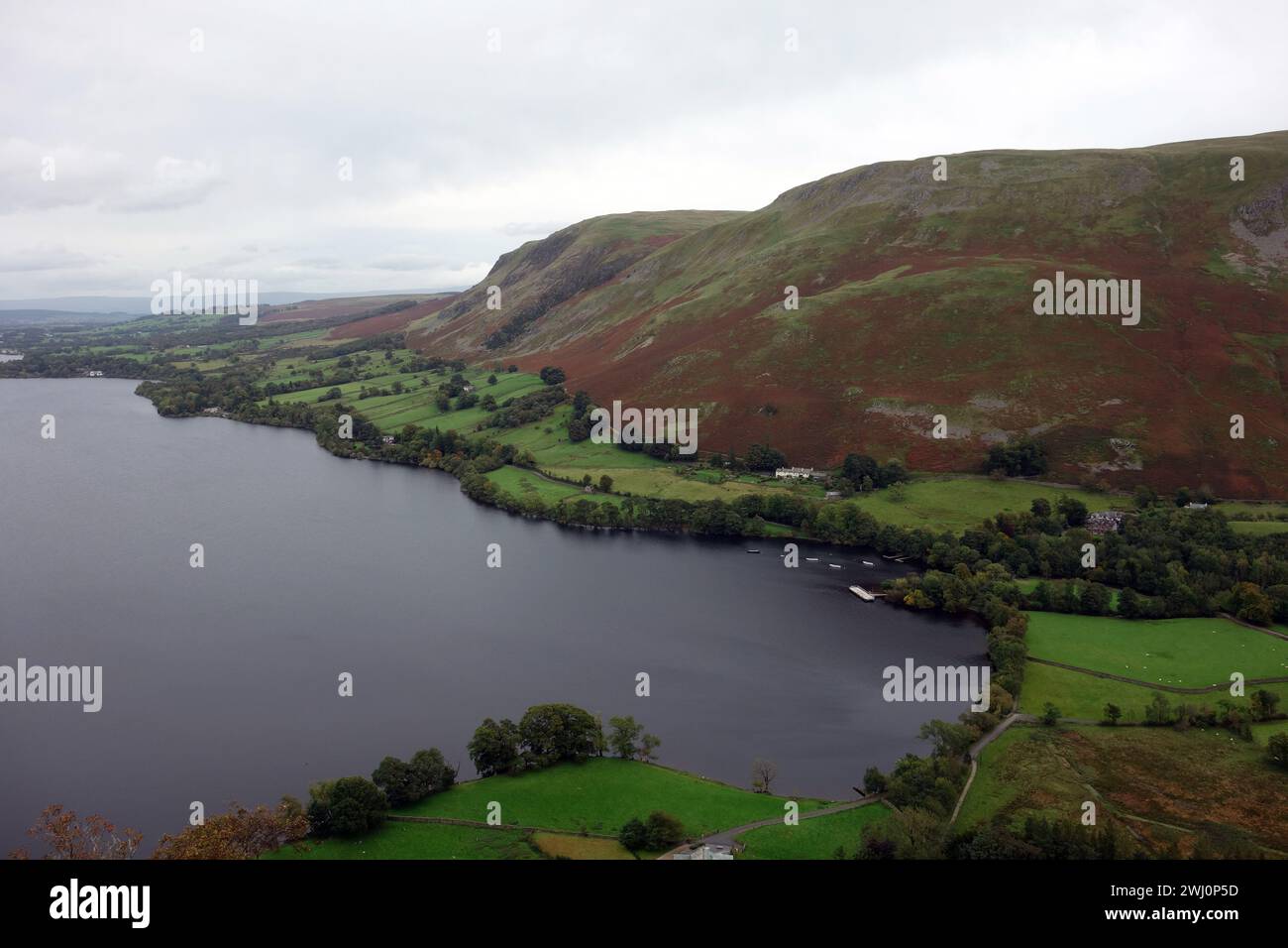 Howtown, Ullswater Lake and the Wainwrights Arthur's Pike & Bonscale ...