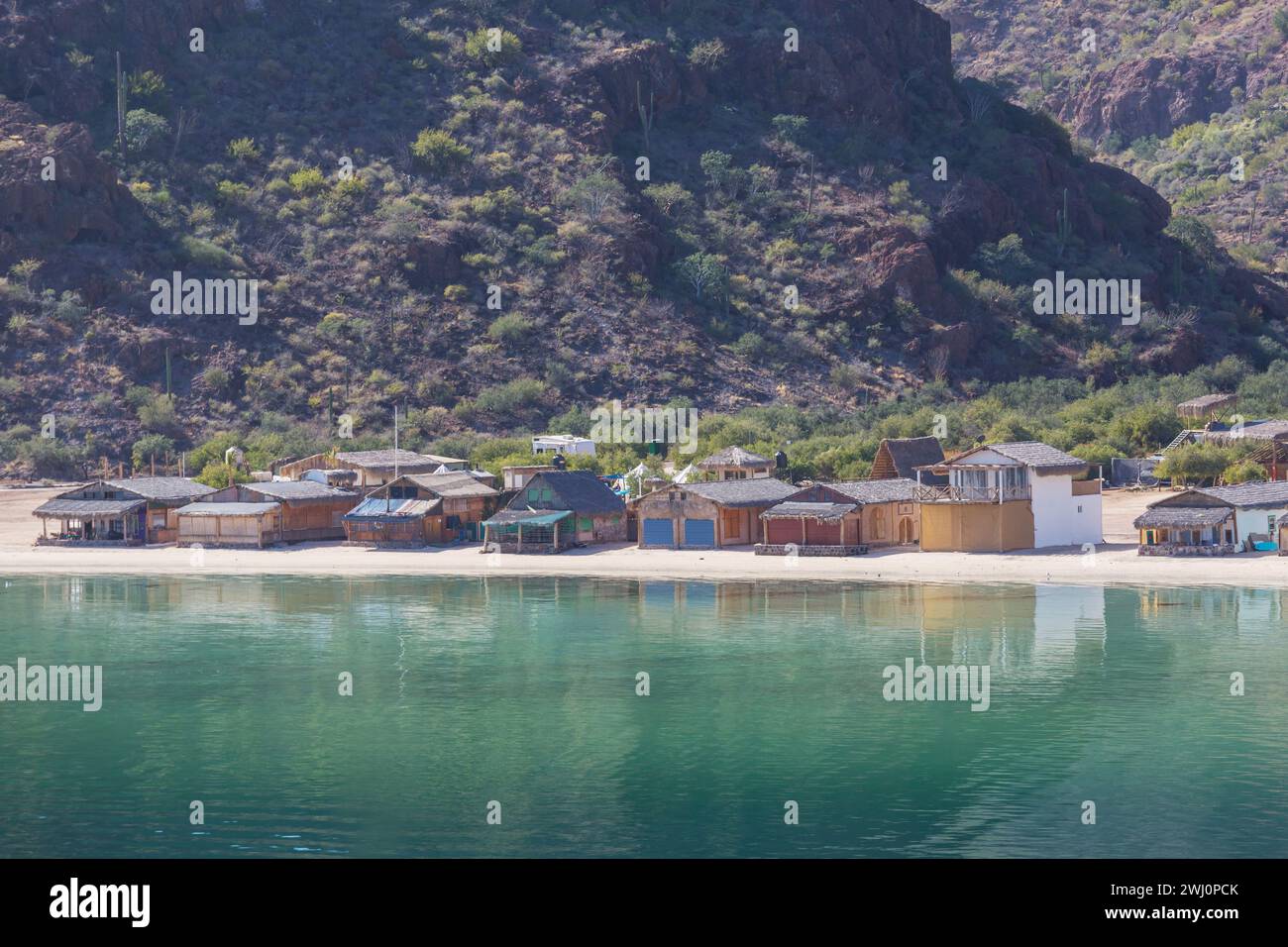 Picturesque landscape in the Mexican state of Baja California, Mexico ...