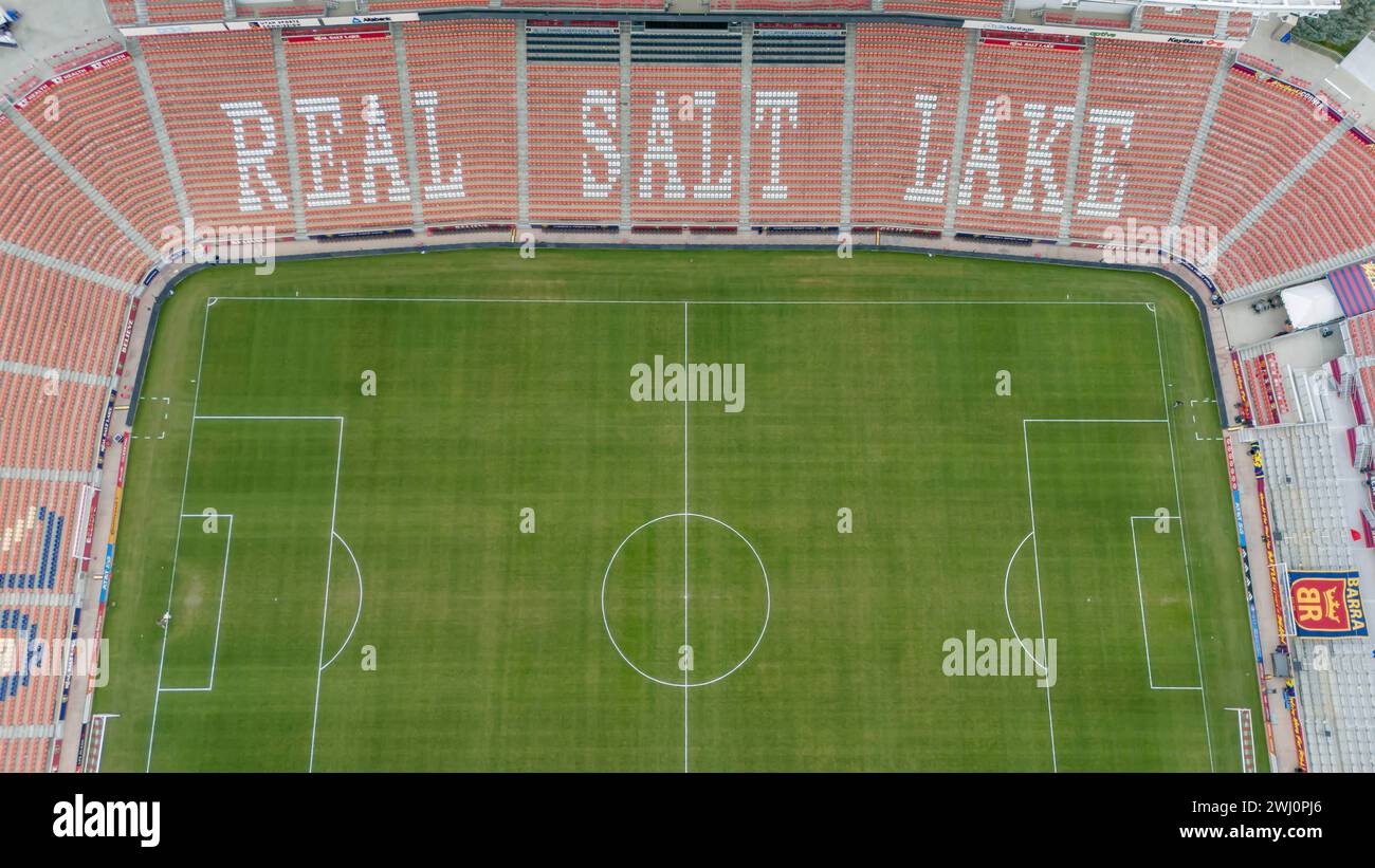 Aerial View Of America First Field, Home Of Major Leauge Soccer Club ...