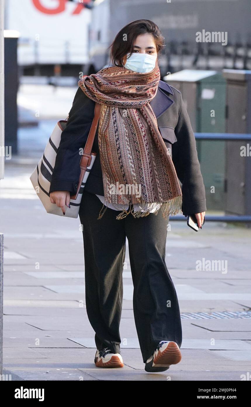 Heba Alhayek, 29, arrives at Westmintser Magistrates' Court, central ...