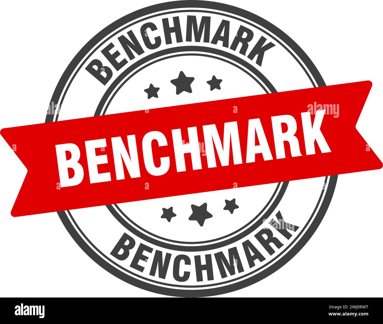benchmark stamp. benchmark round sign. label on transparent background ...