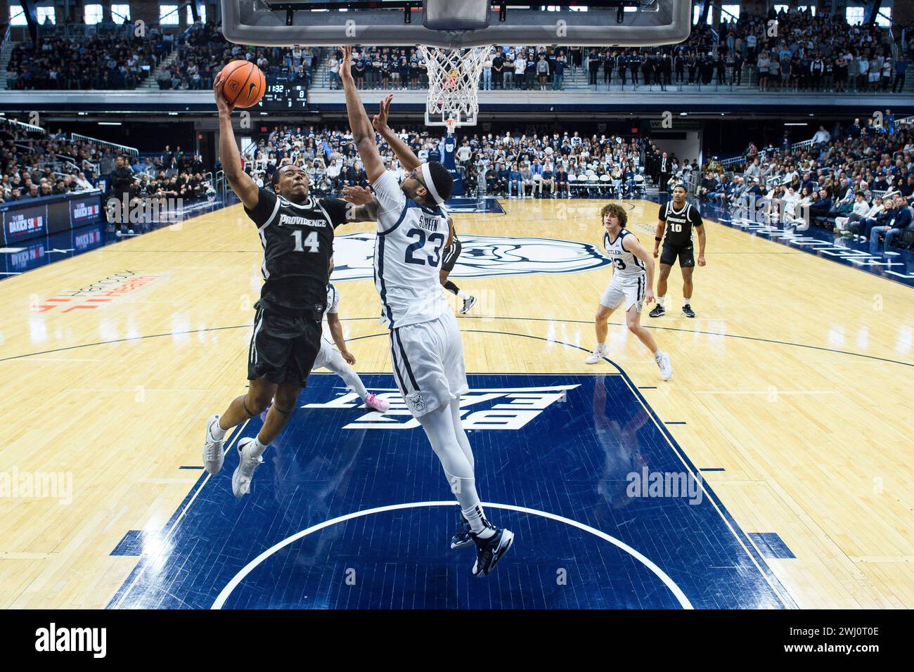 INDIANAPOLIS, IN - FEBRUARY 10: Providence Friars guard Corey Floyd, Jr ...
