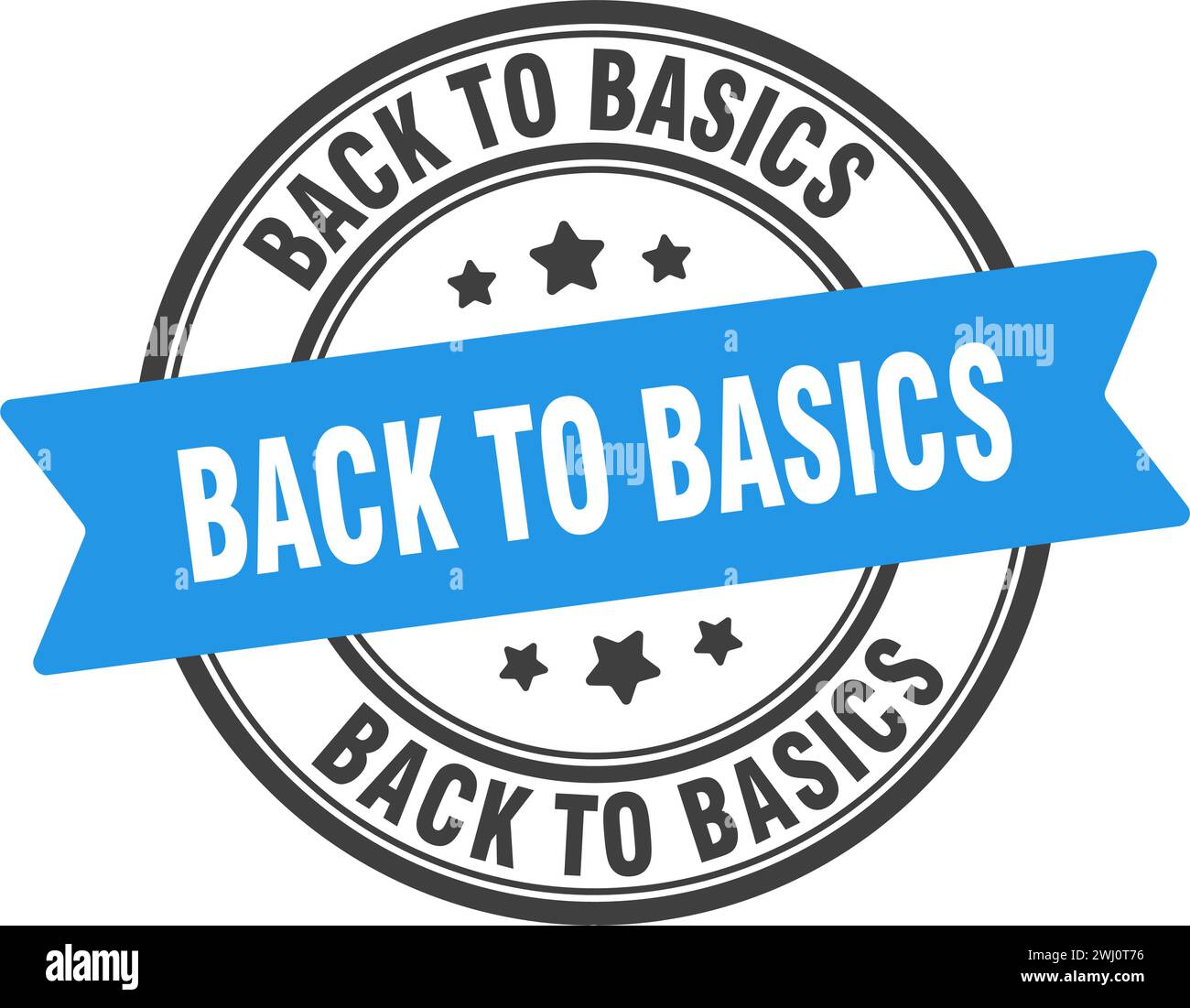 back to basics stamp. back to basics round sign. label on transparent ...