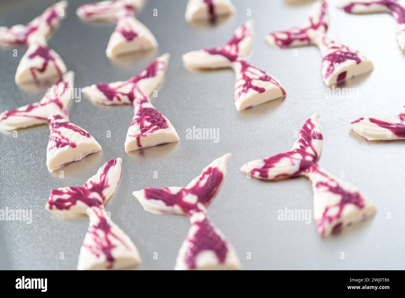 Mermaid pretzel twists Stock Photo - Alamy