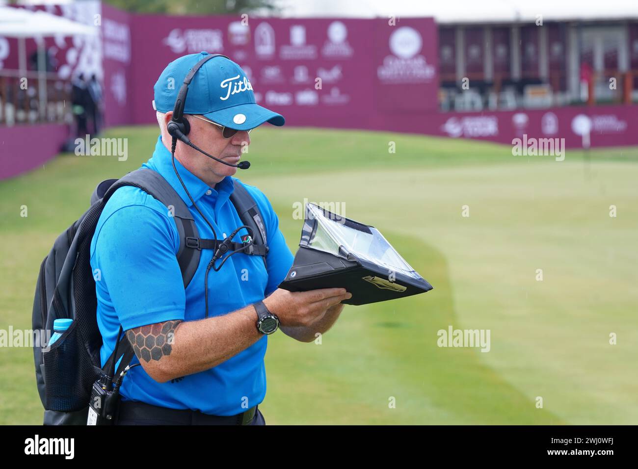 Crowd of the final day of Commercial Bank Qatar Masters 2024 a DP World ...