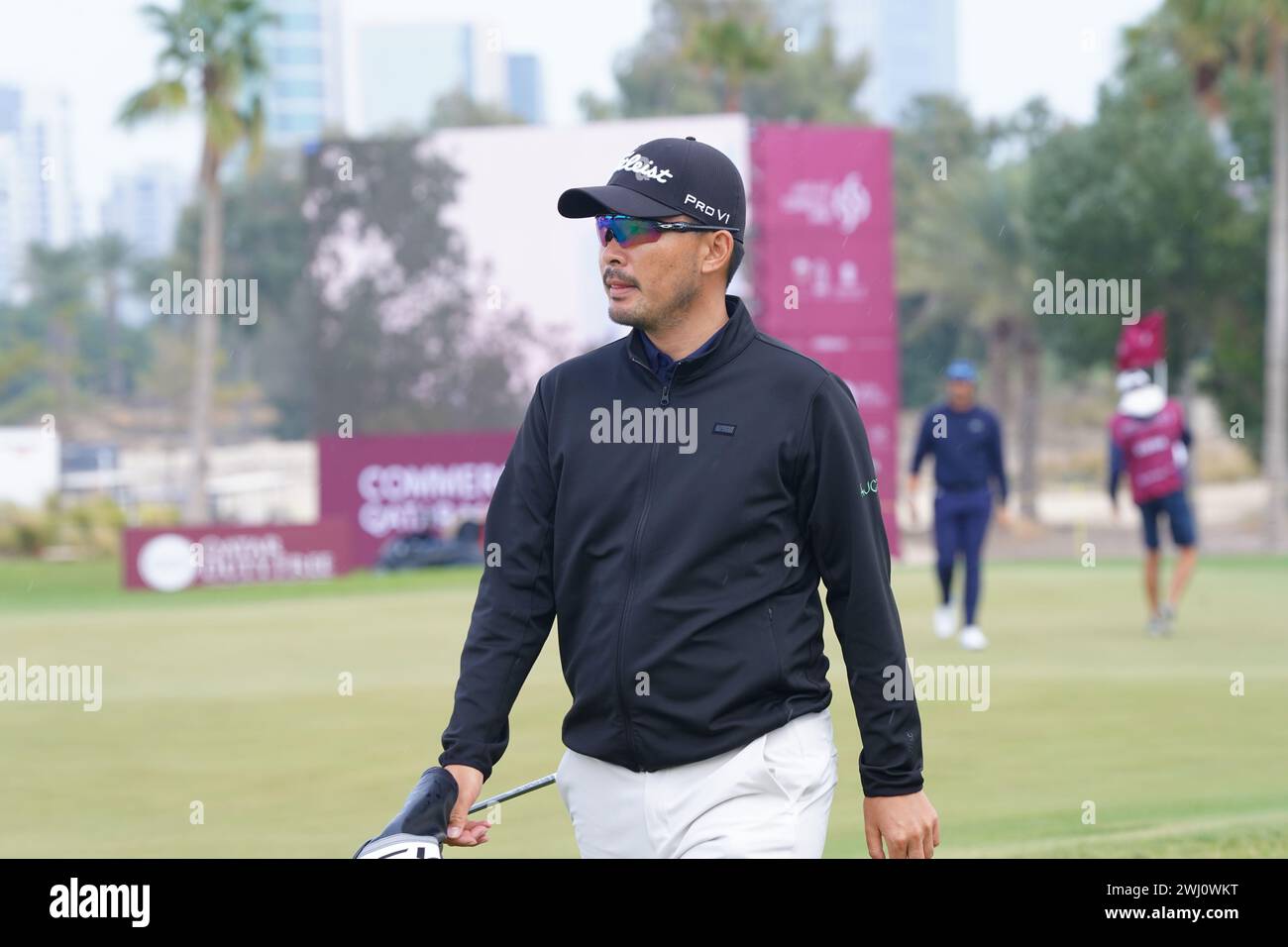 Crowd of the final day of Commercial Bank Qatar Masters 2024 a DP World ...