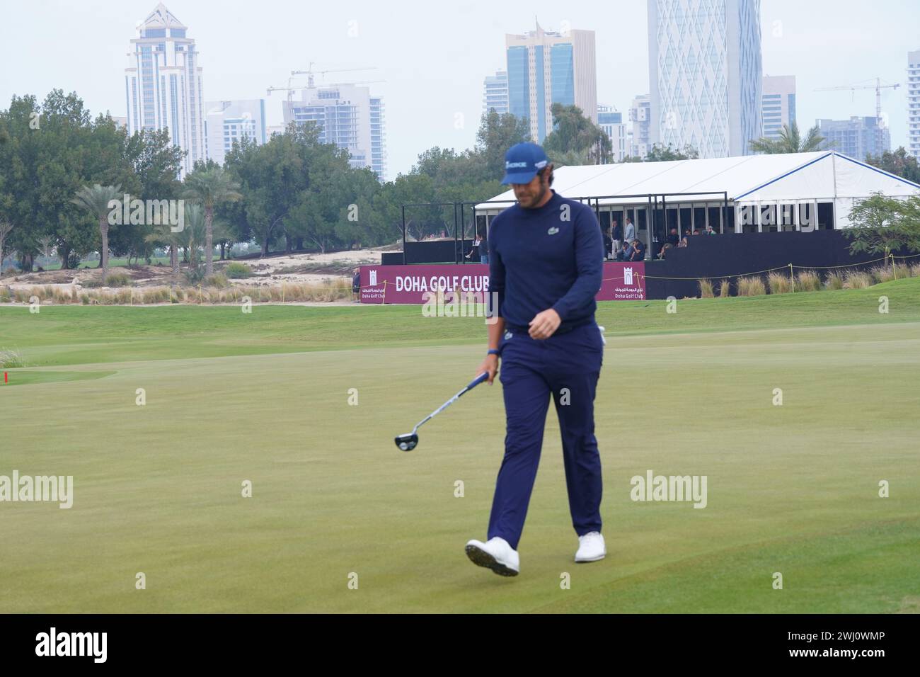 Crowd of the final day of Commercial Bank Qatar Masters 2024 a DP World ...