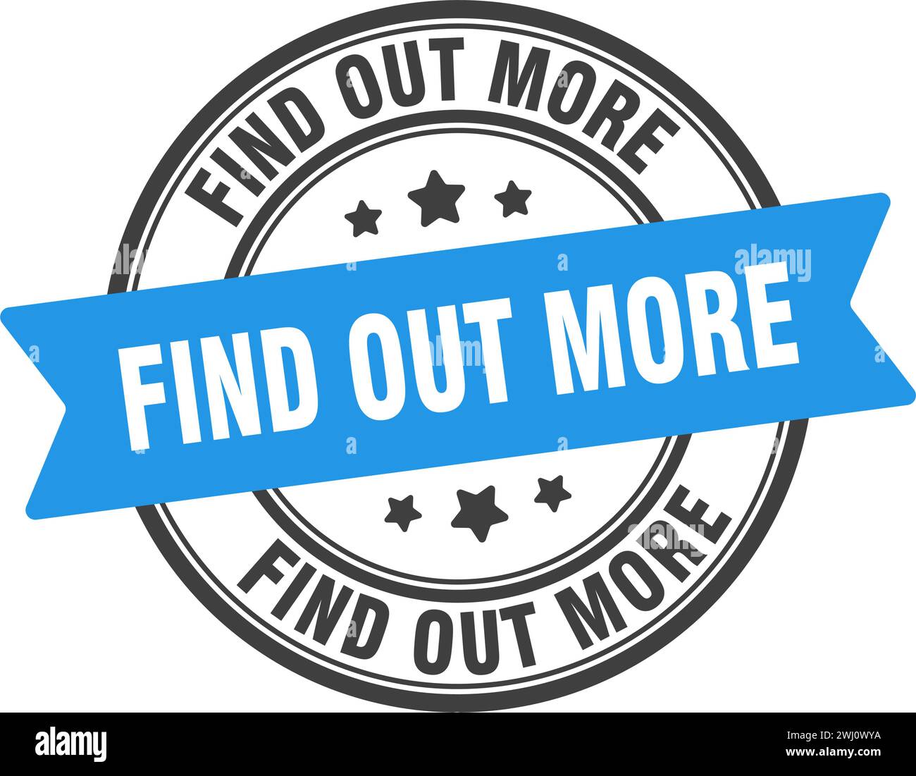 find out more stamp. find out more round sign. label on transparent ...