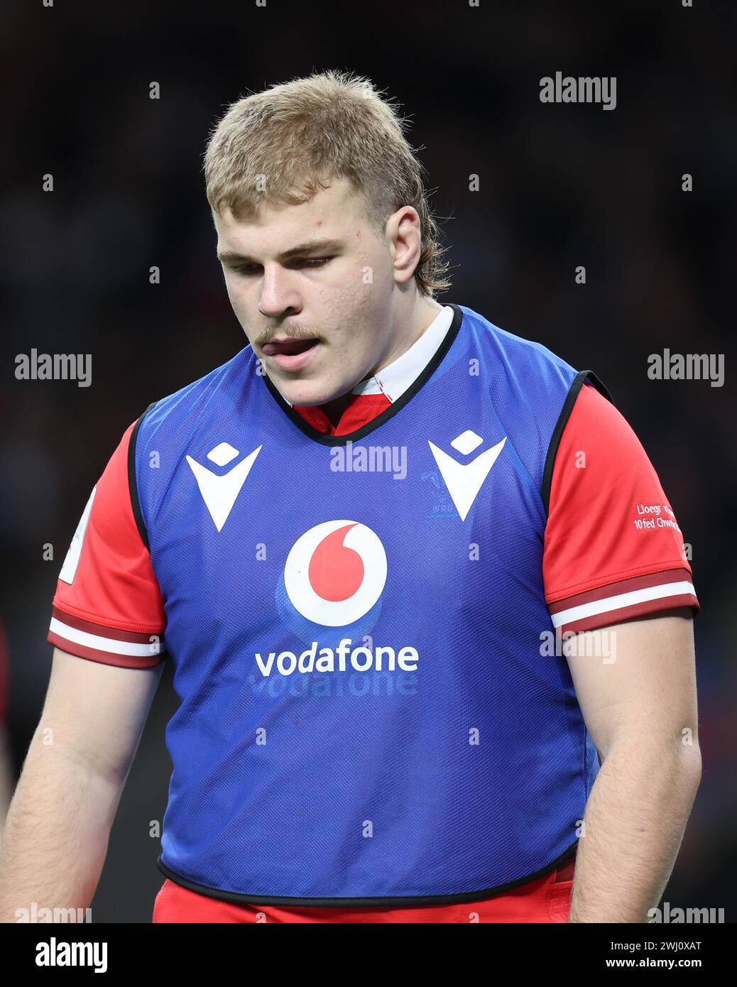 Wales Archie Griffin during Guiness 6 Nations Rugby match between ...
