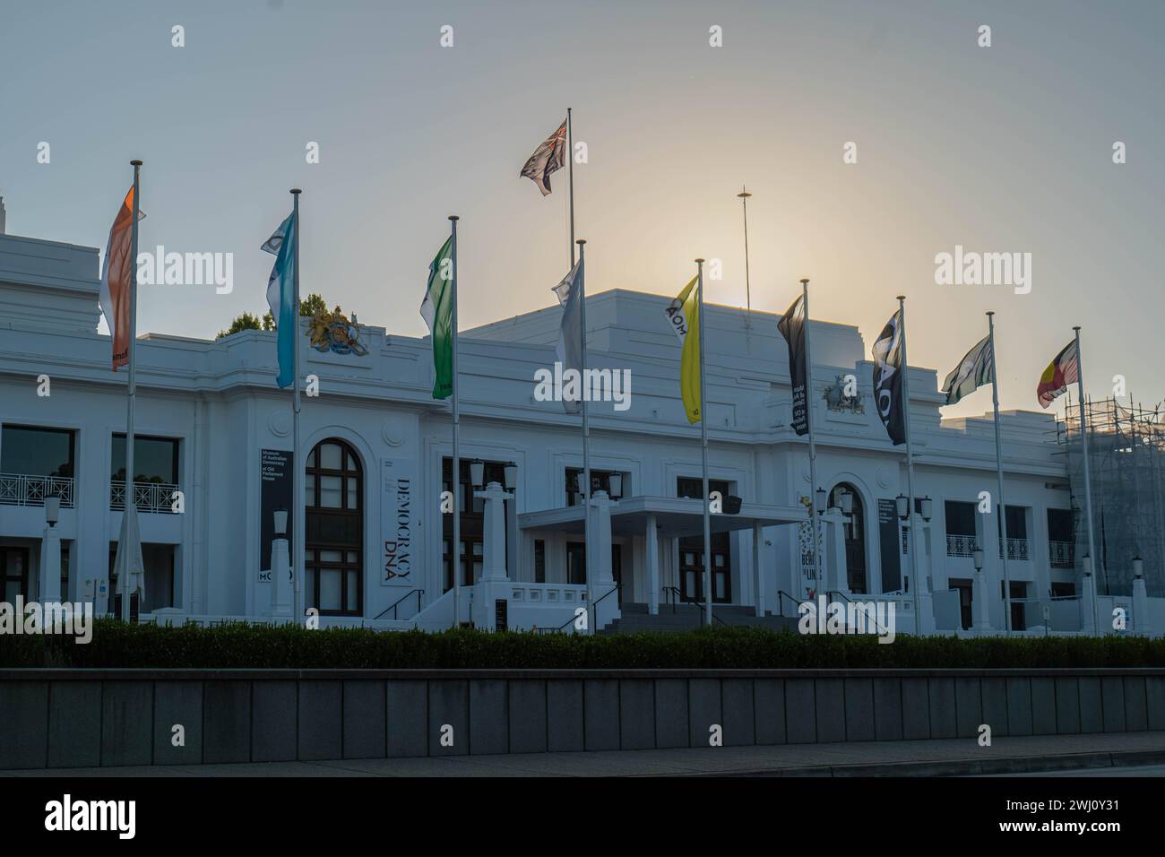 Australian federal parliament house in hi-res stock photography and images - Alamy
